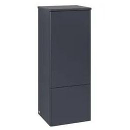 Villeroy & Boch Villeroy und Boch Antao Mittelschrank K43000HG 41,4x103,9x35,6cm, Waschbeckenplattenfarbe Lack, midnight blue matt lacquer
