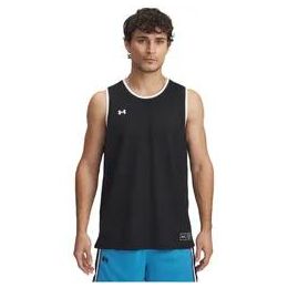 Under Armour Zone Pro Mesh Basketball Tanktop Herren 001 - black/white L