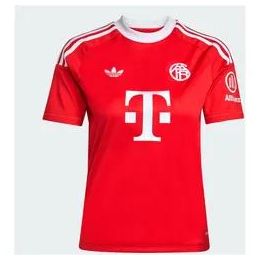 Adidas Originals FC Bayern M&uuml;nchen Ausweich Torwarttrikot 2025/26 Kinder JP3694 - pure ruby 164
