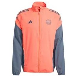Adidas FC Bayern M&uuml;nchen Pr&auml;sentationsjacke 2025/26 Herren JN5629 - easy coral XL
