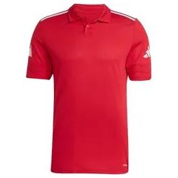 Adidas Squadra 25 Baumwoll Poloshirt Herren JY3418 - team power red/white 3XL