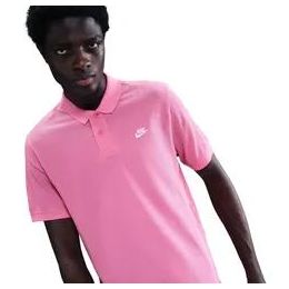 Nike Club Poloshirt Herren 684 - pinksicle/white XL
