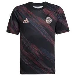 Adidas FC Bayern M&uuml;nchen Aufw&auml;rmshirt 2025/26 Kinder JN7515 - black 164