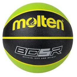 Molten Basketball Trainingsball BC5R2-KG-2 schwarz/gr&uuml;n 5