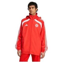 Adidas FC Bayern M&uuml;nchen UBP Windbreaker 2025/26 Herren JM9420 - red/white XL