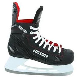 Bauer Speed Skate Eishockeyschlittschuhe Kinder schwarz-weiss-rot-silber 33.5