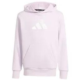 Adidas Glam Graphic Hoodie M&auml;dchen KE5469 - ice lavender/ice gold met. 128