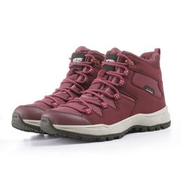 Wanderschuh Icepeak "ANSIO MS", Damen, Gr. 42, raspberry, Synthetik, Textil, Schuhe Wanderschuh, wasserdicht