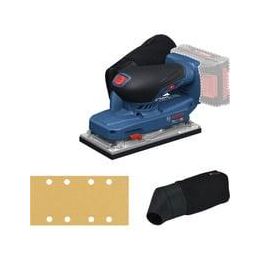 Bosch Akku-Schwingschleifer GSS 18V-18 Professional solo, 18Volt blau/schwarz, ohne Akku und Ladeger&auml;t, in L-BOXX