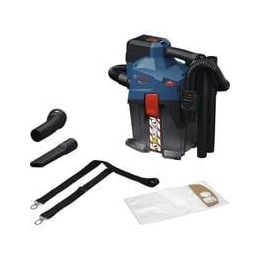 Bosch GAS 18V - 6LS, Bodenstaubsauger blau/schwarz, ohne Akku und Ladeger&auml;t
