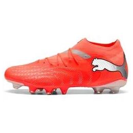 Puma Future 9 Pro FG/AG Fu&szlig;ballschuhe 01 - glowing red/Puma white/Puma black/Puma silver 42