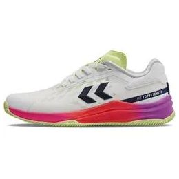 Hummel HB Top Flight Pro Handballschuhe 9485 - white/violet 38
