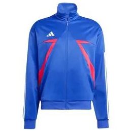 Adidas House of Tiro Nations Pack Trainingsjacke Herren JN2581 - semi lucid blue/pure ruby/white M
