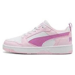 Puma Rebound V6 Lo Sneaker Kinder 35 - pearl pink/mauve pop/Puma white 38.5