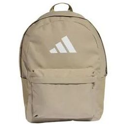 Adidas Classic 3-Streifen Logo Rucksack (27,5 Liter) KE5641 - wonder cargo/white