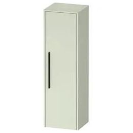 Duravit D-Code Halbhochschrank DC1338RBDHH0000 Griff Diamantschwarz, Blassgr&uuml;n Matt, 400x1320x36 mm