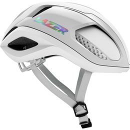 Fahrradhelm Lazer "Fahrradhelm Vento KinetiCore, Pure White" Gr. 1, wei&szlig;, Helme, 1, 100% Erzeugnis unbest Zusammensetzg EuZ., Fahrradhelm
