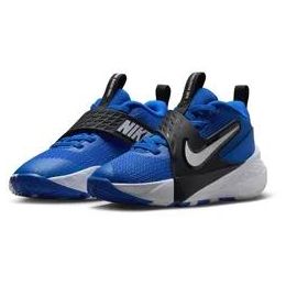 Nike Team Hustle D Basketballschuhe Kinder 400 - game royal/white-black 28