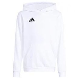 Adidas Entrada 26 Hoodie Kinder JZ6561 - white/black 176