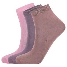 3er Pack ZIGZAG Gubic Socken Kinder 4228 - woodrose 25-28