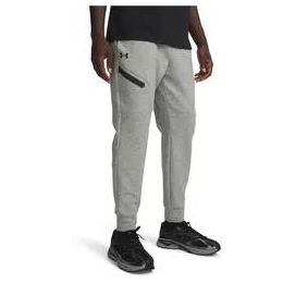 Under Armour Unstoppable Fleece Jogginghose Herren 011 - mod gray/black M