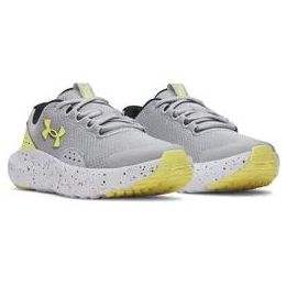 Under Armour Surge 4 Laufschuhe Jungen 013 - mod gray/black/lumin yellow 38
