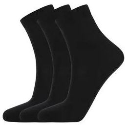 3er Pack ZIGZAG Gubic Socken Kinder 1001 - black 25-28