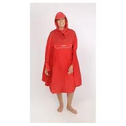 Clique Regen Poncho 35 - rot