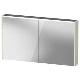 Duravit D-Code Spiegelschrank Verspiegelt DC71080HHHH1000 1200x700x148, Blassgr&uuml;n Matt, Steckdose E, LED Beleuchtung