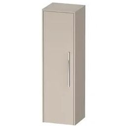 Duravit D-Code Halbhochschrank DC1338L10910000 Griff Chrom, Taupe Matt, 400x1320x36 mm