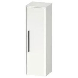 Duravit D-Code Halbhochschrank DC1338RBD180000 Griffe Diamantschwarz, Wei&szlig; Matt, 400x1320x36 mm