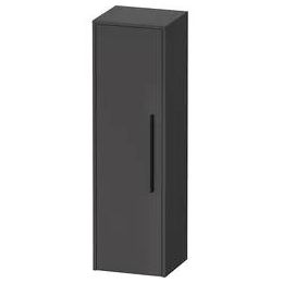 Duravit D-Code Halbhochschrank DC1338LBD490000 Griffe Diamantschwarz, Graphit Matt, 400x1320x36 mm