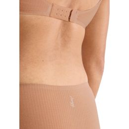 Hipster Sloggi "ZERO Feel Pure Hipster", Damen, Gr. S, beige (nostalgic braun), Single Jersey, Obermaterial: 54% Modal, 24% Polyamid, 22% Elasthan, k&ouml;rpernah, Unterhosen Hipster, nat&uuml;rlich und unsichtbar