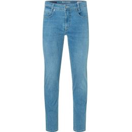 Straight-Jeans MAC "Flexx-Driver", Herren, Gr. 31, L&auml;nge 32, light summer used, Denim/Jeans, Obermaterial: 78% Baumwolle, 20% Polyester, 2% Elasthan, Jeans Straight-Jeans, super elastisch