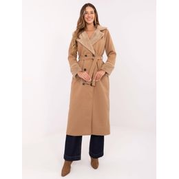 Madnezz House &Uuml;bergangsmantel Damen Gr&ouml;&szlig;e M/L camel
