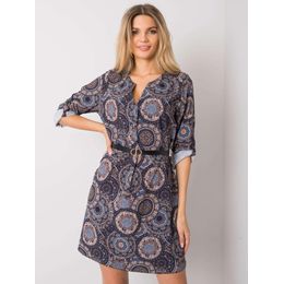 Madnezz House Kleid Damen Gr&ouml;&szlig;e 38/40 navy Winterkleid