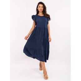 Madnezz House Kleid Damen Gr&ouml;&szlig;e 38/40 navy Winterkleid