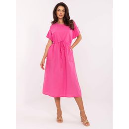 Madnezz House Kleid 'SK-BI-6-2041.89' Damen Gr&ouml;&szlig;e 38/40 neonpink Winterkleid