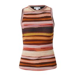 Warehouse Top Damen Gr&ouml;&szlig;e XXL beige / braun / orange / rosa