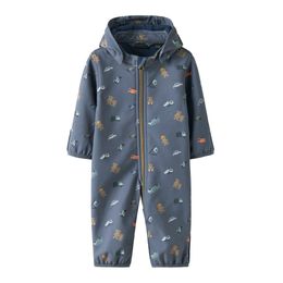 name it Funktionsanzug 'NBMAlfa08' Gr&ouml;&szlig;e 50/56 navy / hellbraun / grau / dunkelgr&uuml;n