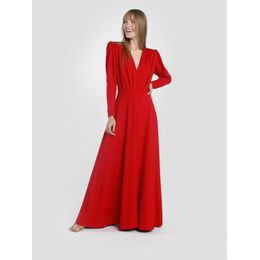 Madnezz House Kleid Damen Gr&ouml;&szlig;e 42 rot Winterkleid