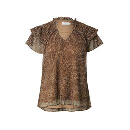 Molly Bracken Bluse Damen Gr&ouml;&szlig;e M beige / braun