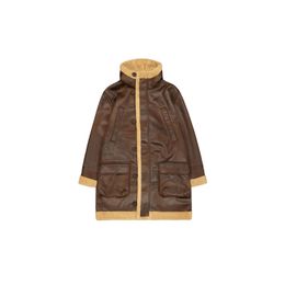 Winterjacke Alpha Industries "B-7 Arctic Parka", Herren, Gr. L, braun (vintage braun), Obermaterial: 100% Polyester, Jacken Winterjacke