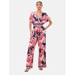Lipsy Jumpsuit Damen Gr&ouml;&szlig;e XS indigo / rosa / hellpink