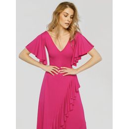 Madnezz House Kleid 'Juanita' Damen Gr&ouml;&szlig;e 36 neonpink Winterkleid