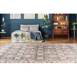 Teppich Arte Espina "Saphira 300", beige, B:80cm H:6mm L:150cm, Polyester, Teppiche, Teppich