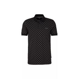 JOOP! Poloshirt JOOP "Paigam", Herren, Gr. L, schwarz, Piqu&eacute;, Obermaterial: 94% Baumwolle, 6% Elasthan, unifarben, normal, Rippb&uuml;ndchen, Shirts Poloshirt, mit Cornflower-Allover-Print