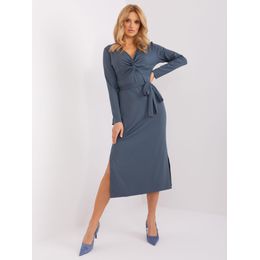 Madnezz House Kleid '509456.99' Damen Gr&ouml;&szlig;e 40/42 blue denim Winterkleid
