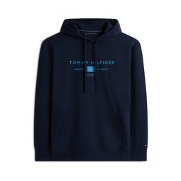 Tommy Hilfiger Big & Tall Tommy Hilfiger Big & Tall Sweatshirt 'BRAND L0VE' Herren Gr&ouml;&szlig;e 5XL navy / hellblau