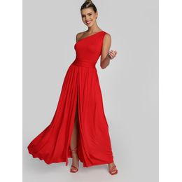 Madnezz House Abendkleid 'Erin Wild' Damen Gr&ouml;&szlig;e 36 weinrot Winterkleid
